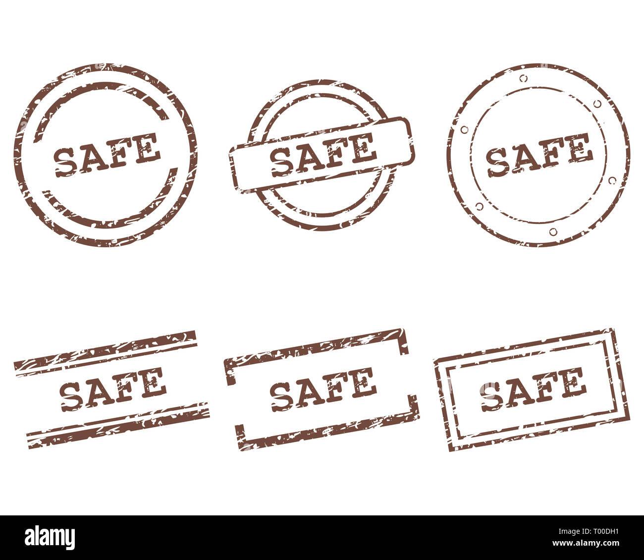 Safe stamps hi-res stock photography and images - Alamy