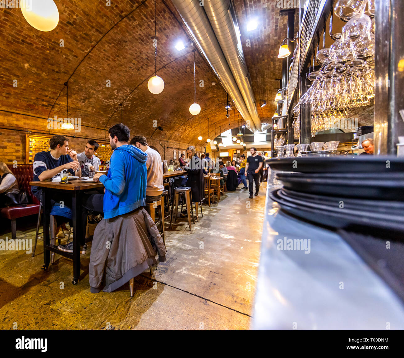 Bike Shed motorcycle club, Shoreditch, London. Motorcycle themed cafe ...
