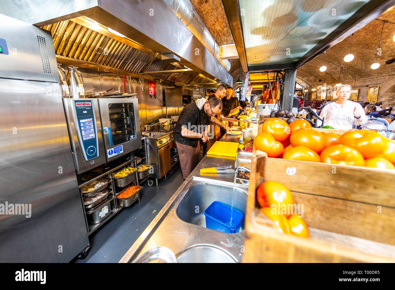 Bike Shed motorcycle club, Shoreditch, London. Motorcycle themed cafe ...