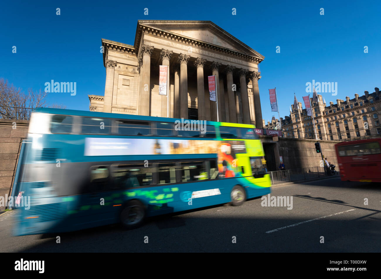 Bus public transport liverpool merseyside hi-res stock photography and ...
