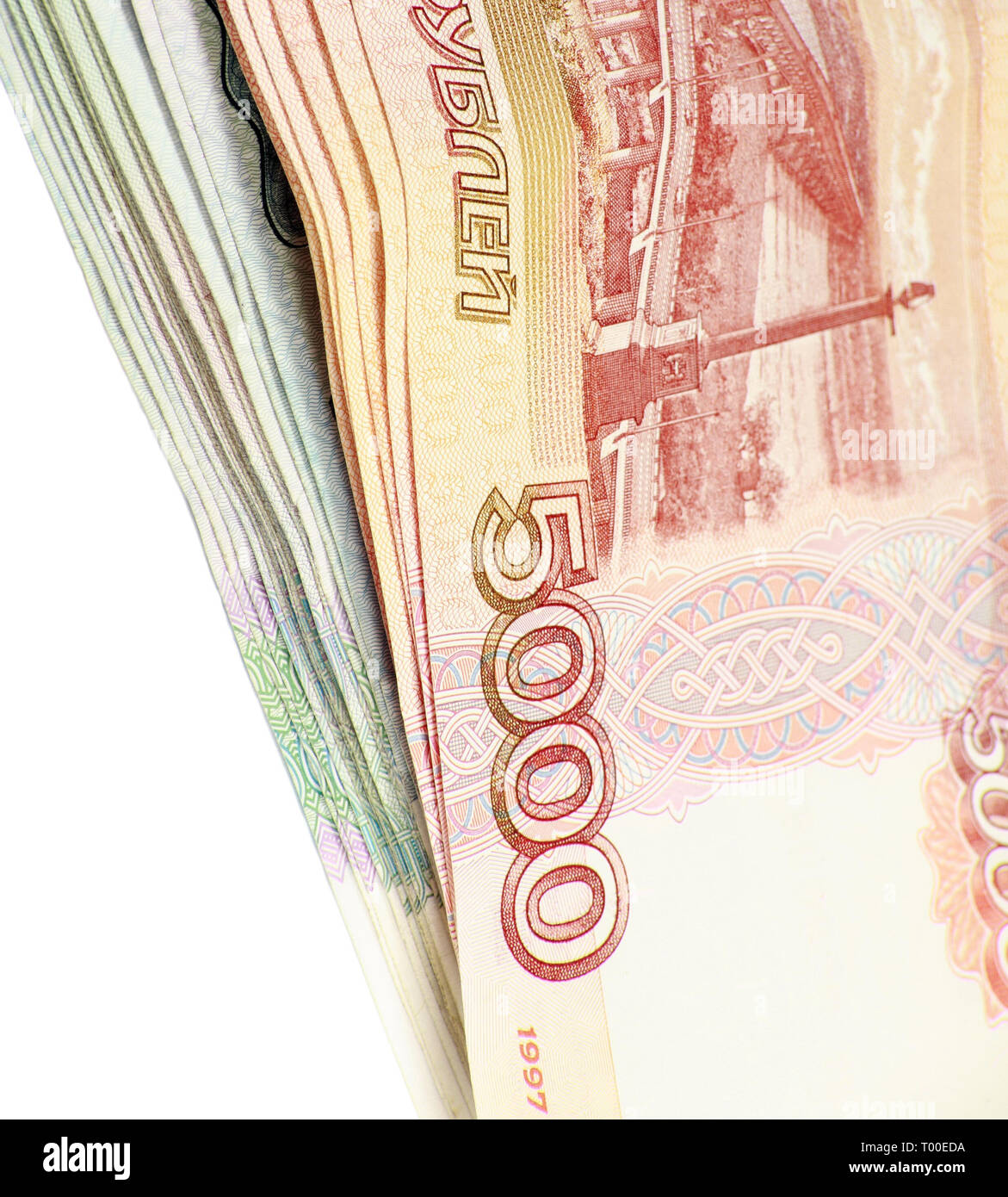 stack of bond 5000 and 1000 Stock Photo - Alamy