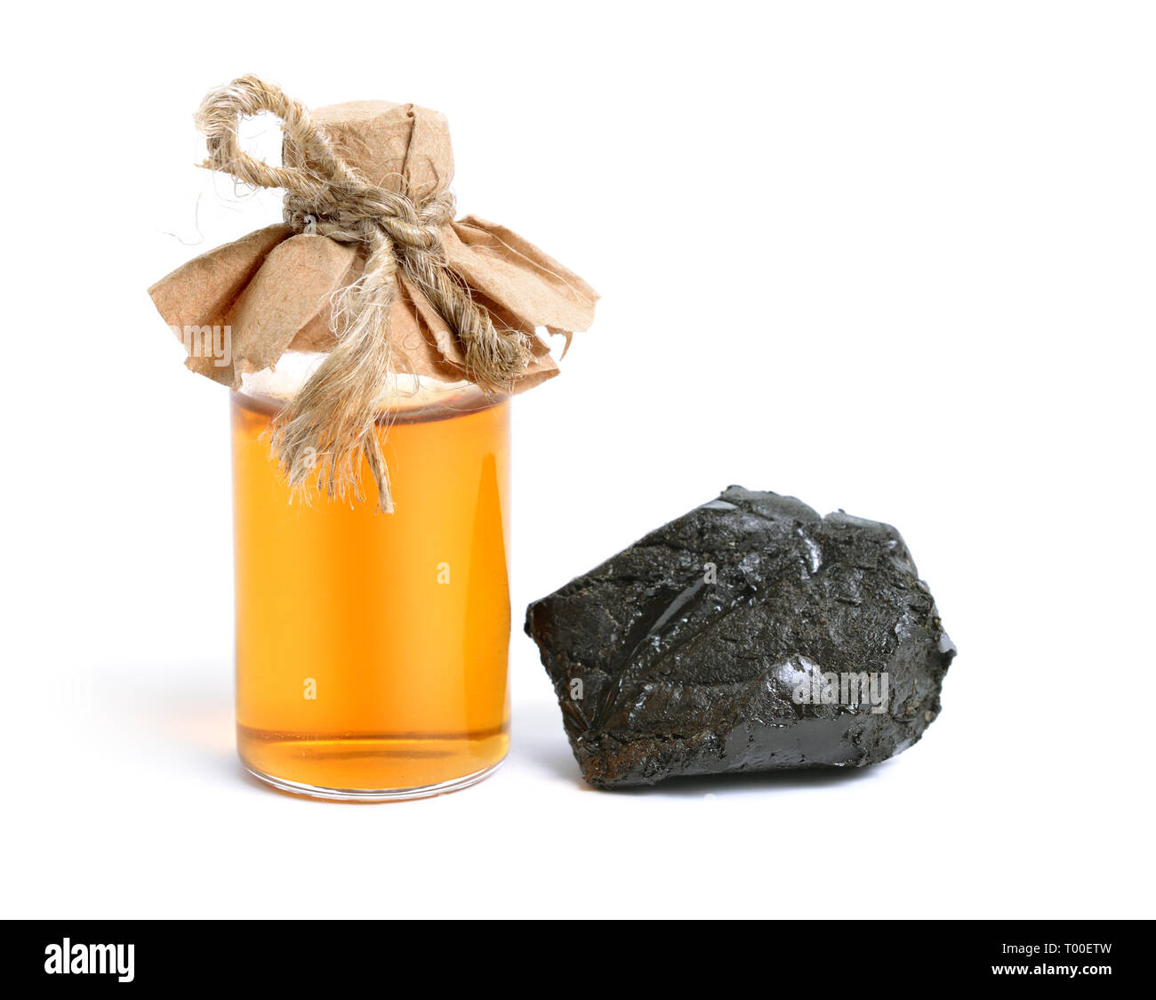 Resin Labdanum also called ladanum, laudanum, ladan or ladanon from ...