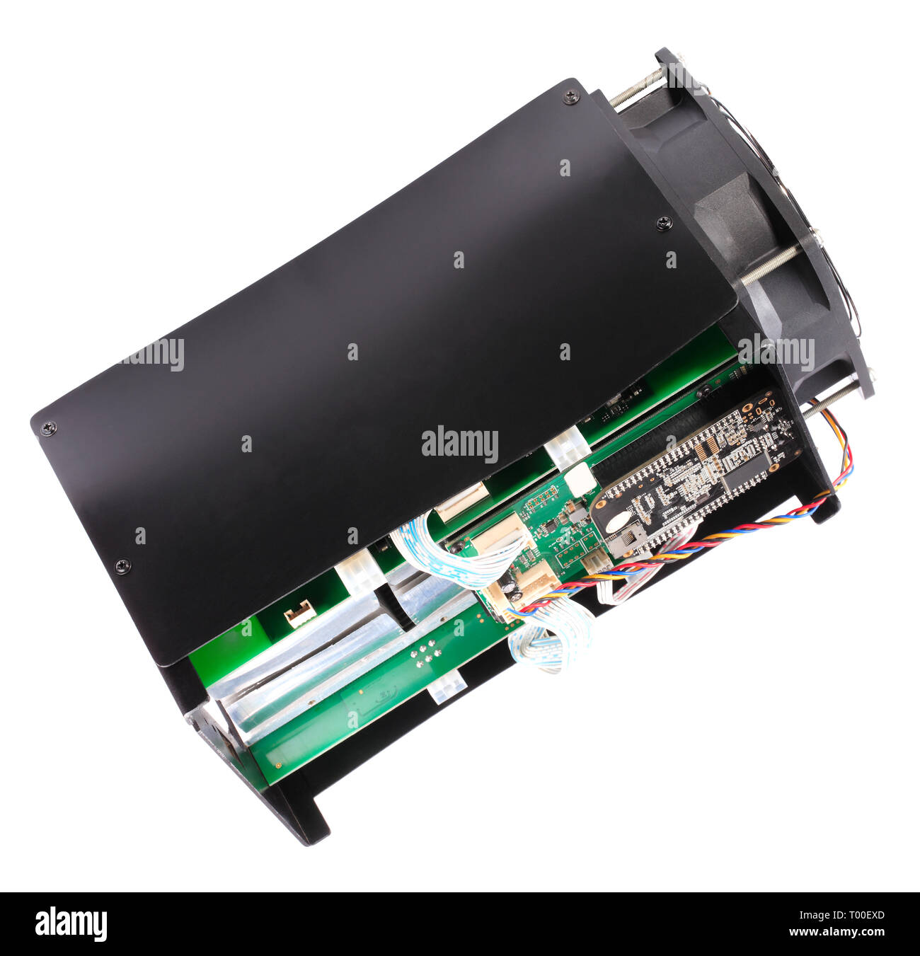 electronic device isolated on white background Stock Photo - Alamy