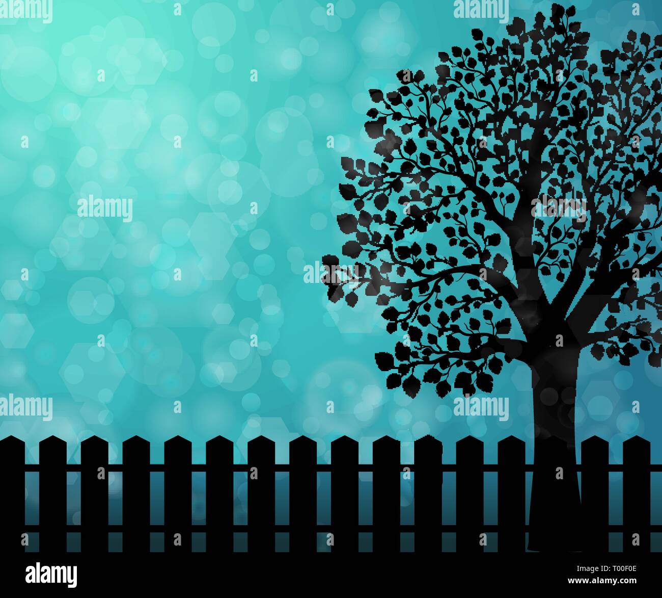 Nature background vector Stock Vector Image & Art - Alamy
