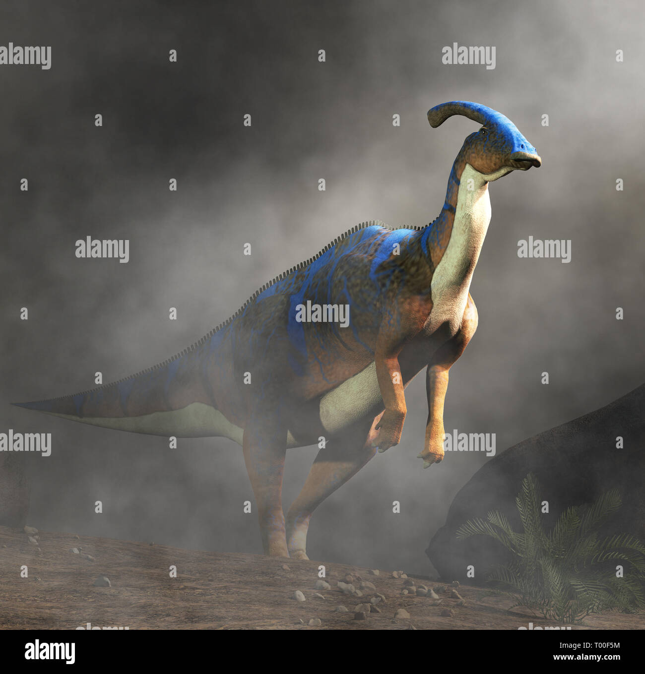 Ornithopod dinosaur hadrosaur hi-res stock photography and images - Alamy