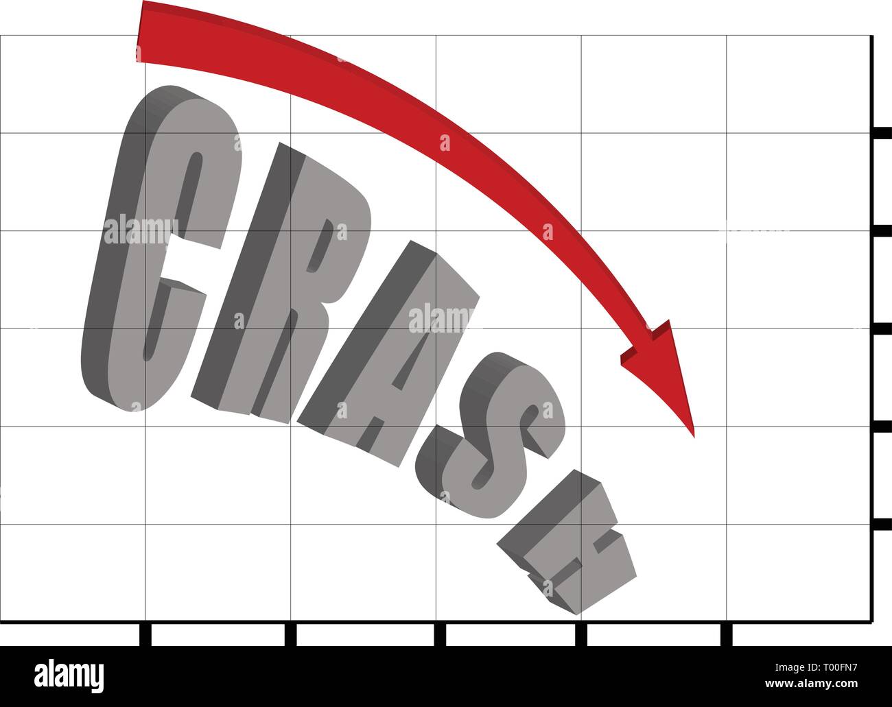 Stock Market Crash Stock Vector Image & Art - Alamy