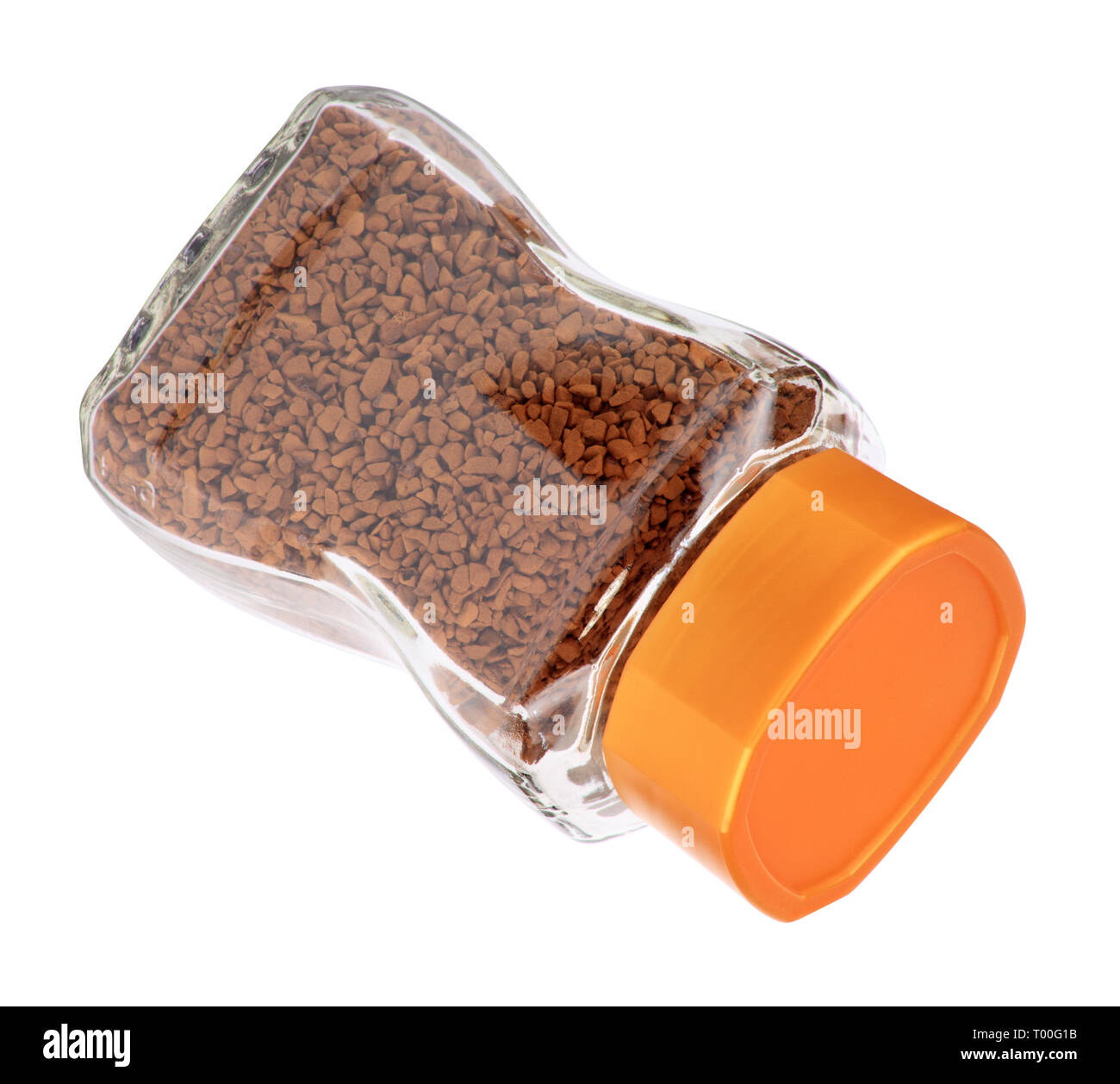 jar of instant coffee isolated Stock Photo - Alamy