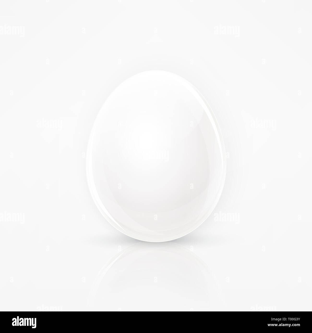 White egg Stock Vector Images - Alamy