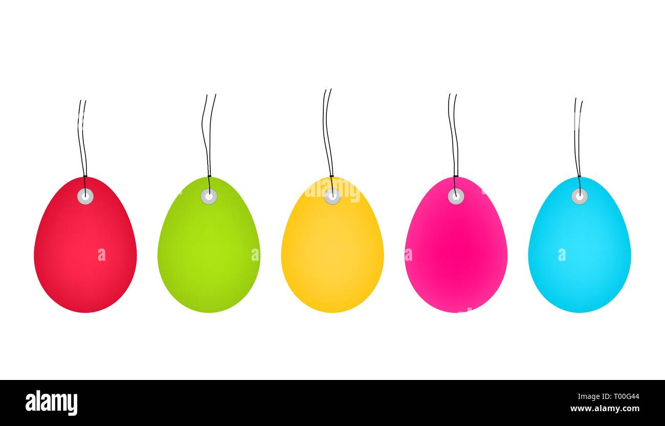 Colorful easter eggs sale Stock Vector Images - Alamy