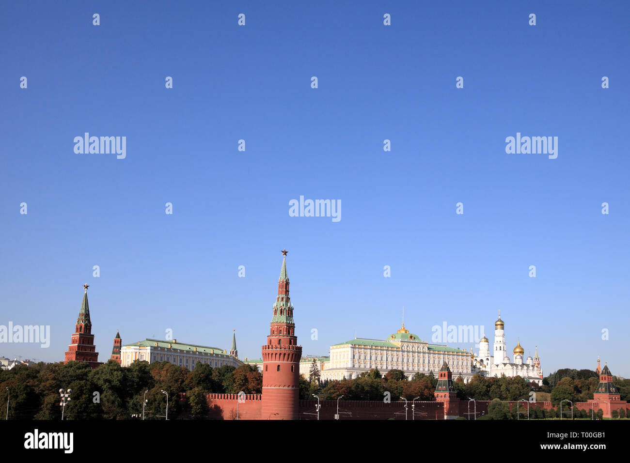 Kremlin tower on sky background Stock Photo - Alamy