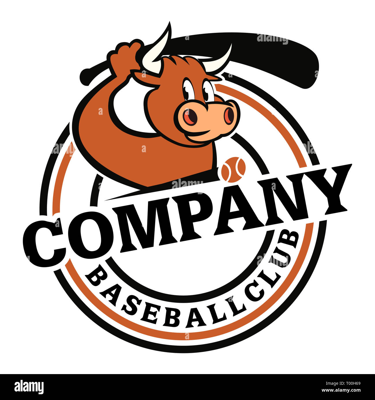 Baseball logo hi-res stock photography and images - Alamy