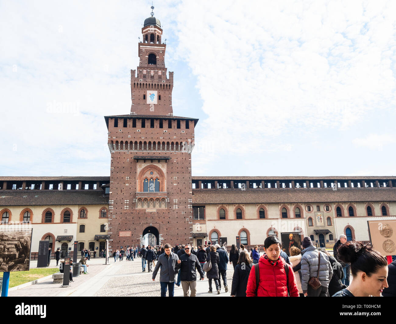 Castel sforza hi-res stock photography and images - Alamy