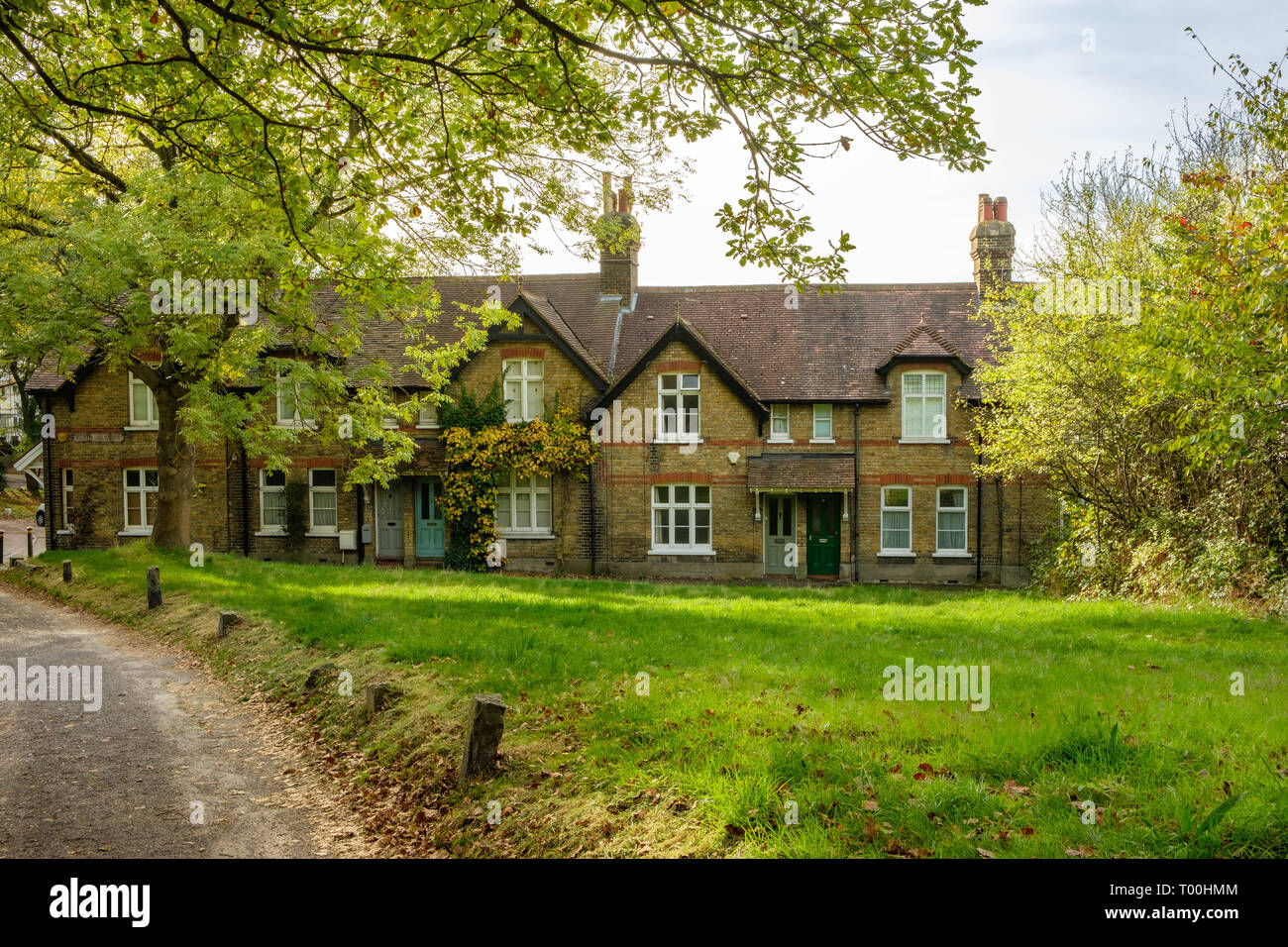 Heath Cottages, Mill Place, Chislehurst, Kent Stock Photo - Alamy
