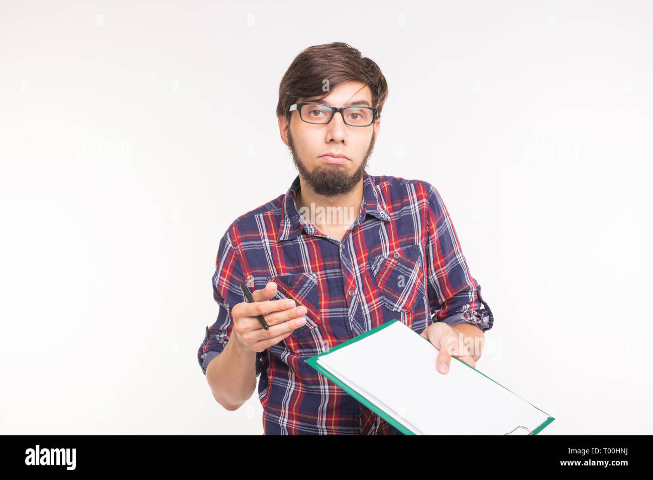 Confident funky business man portrait hi-res stock photography and ...