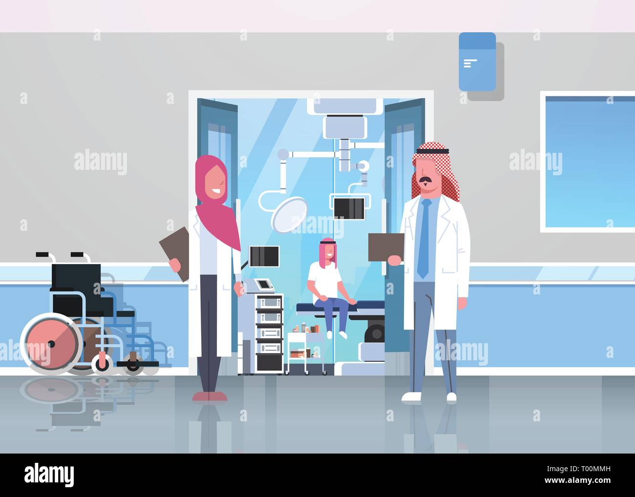 Muslim doctor operating hi-res stock photography and images - Alamy