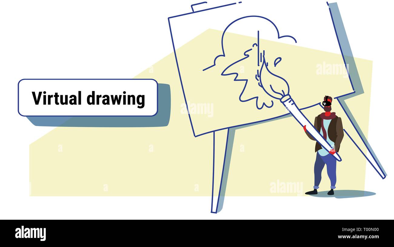 Artist with vr headset hi-res stock photography and images - Alamy