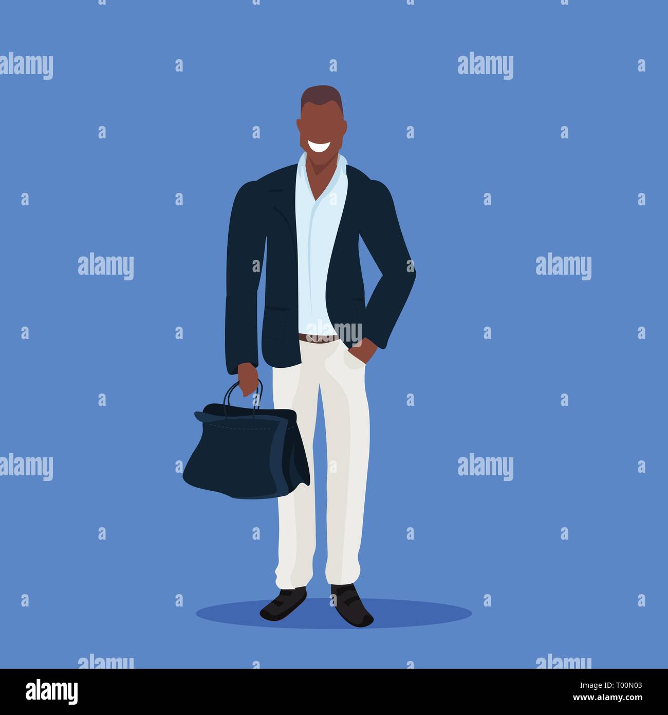 Full length professional african Stock Vector Images - Alamy