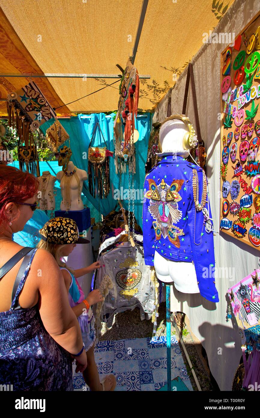 Las Dalias Hippy Market, Sant Carles de Peralta, Ibiza, Balearic ...
