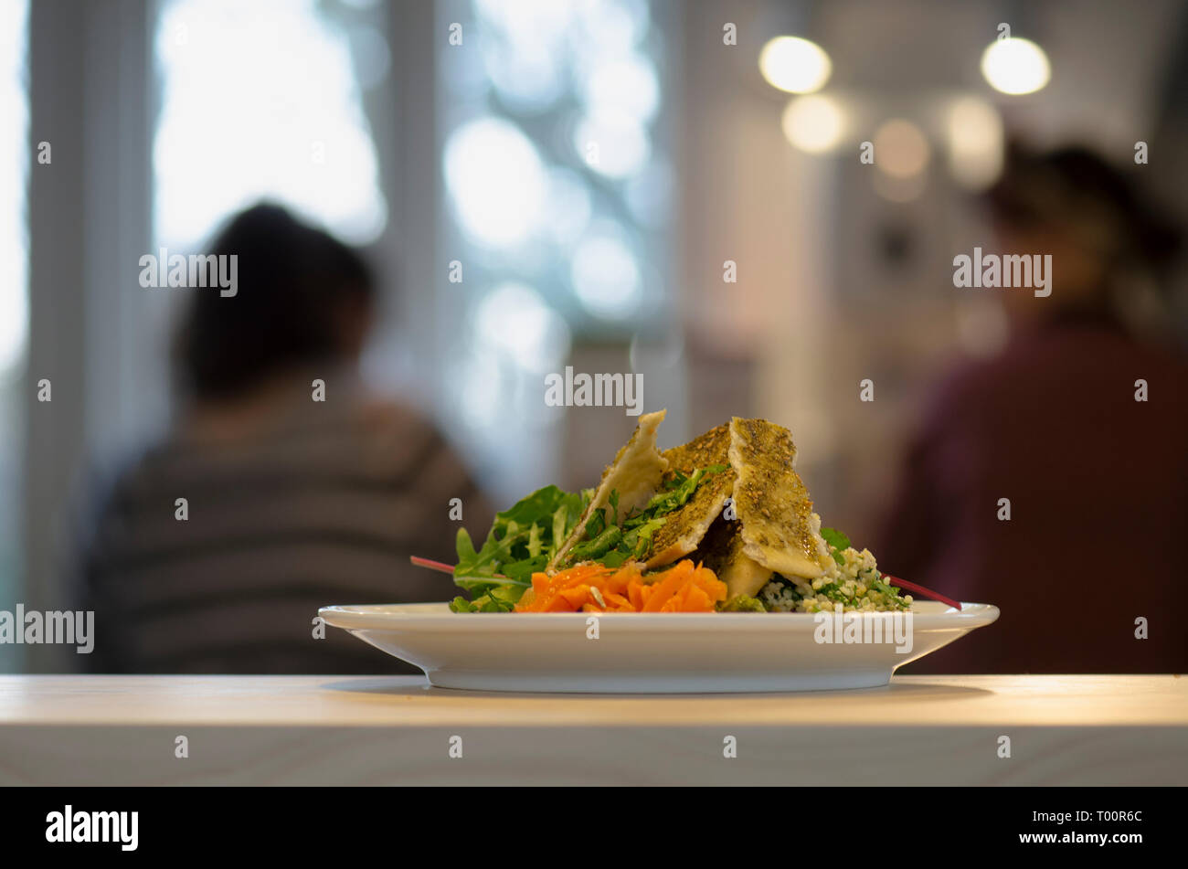 Main Dish on Counter in Kitchen Stock Photo - Alamy