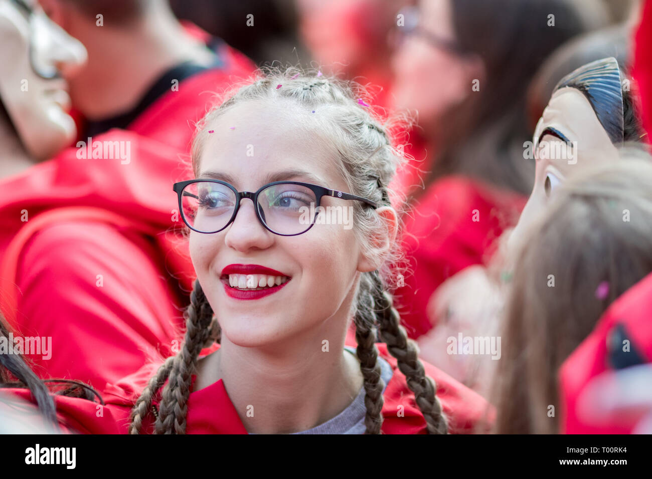 Greek women face hi-res stock photography and images - Alamy