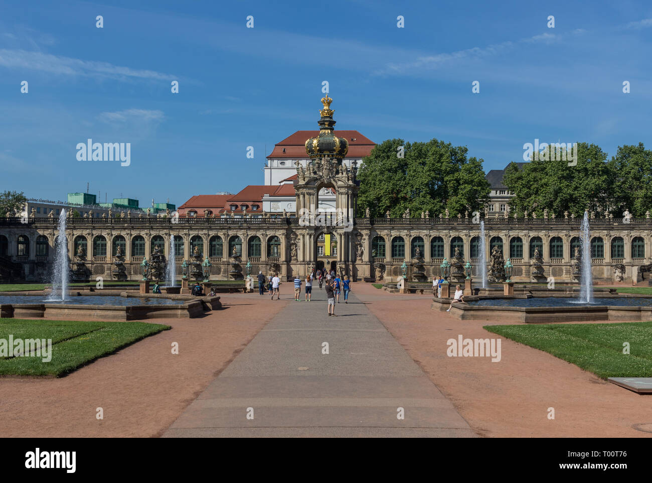 Dresden, Germany - heavily bombed cities during WWII, Dresden has be ...