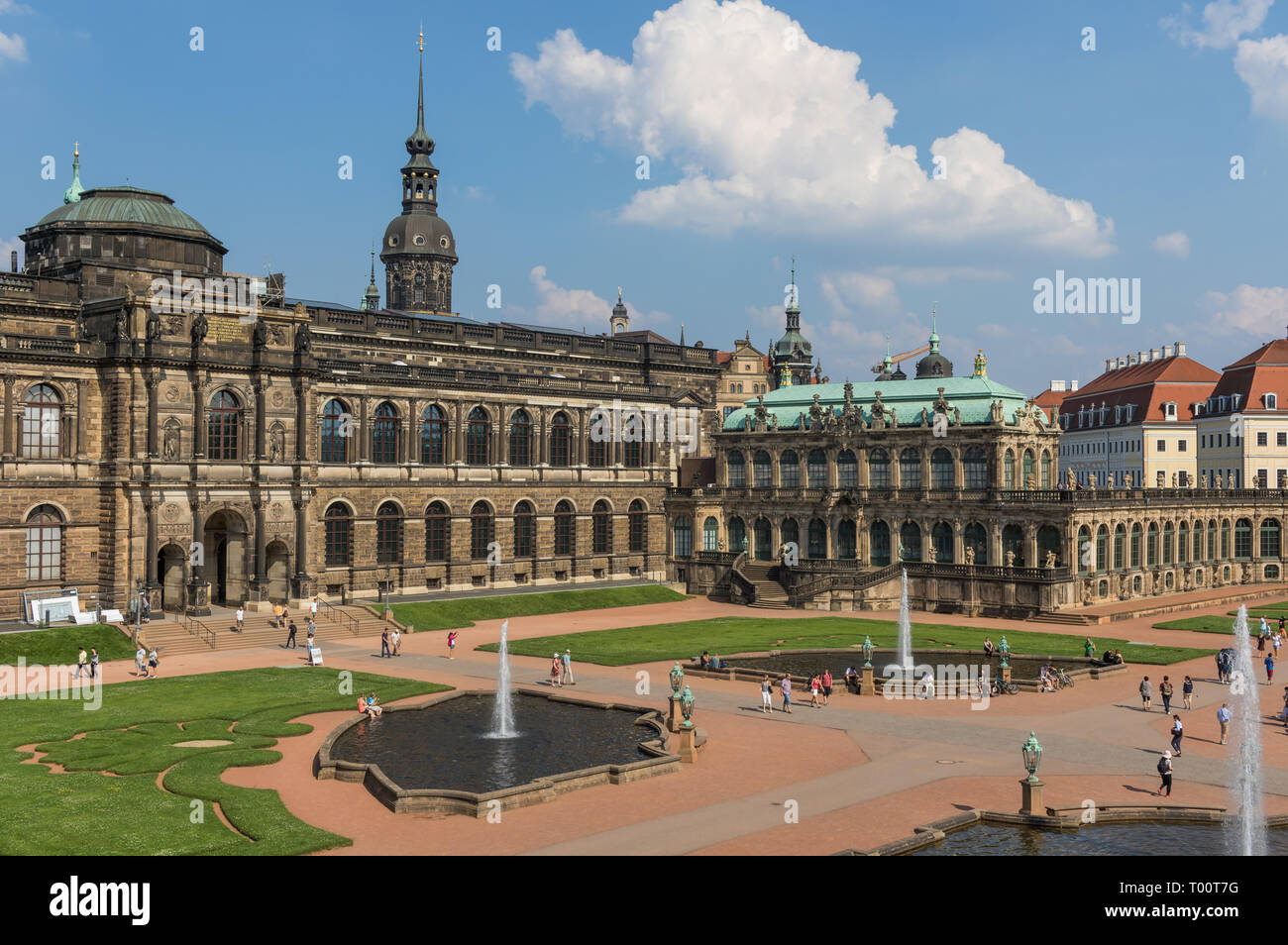 Dresden, Germany - heavily bombed cities during WWII, Dresden has be ...