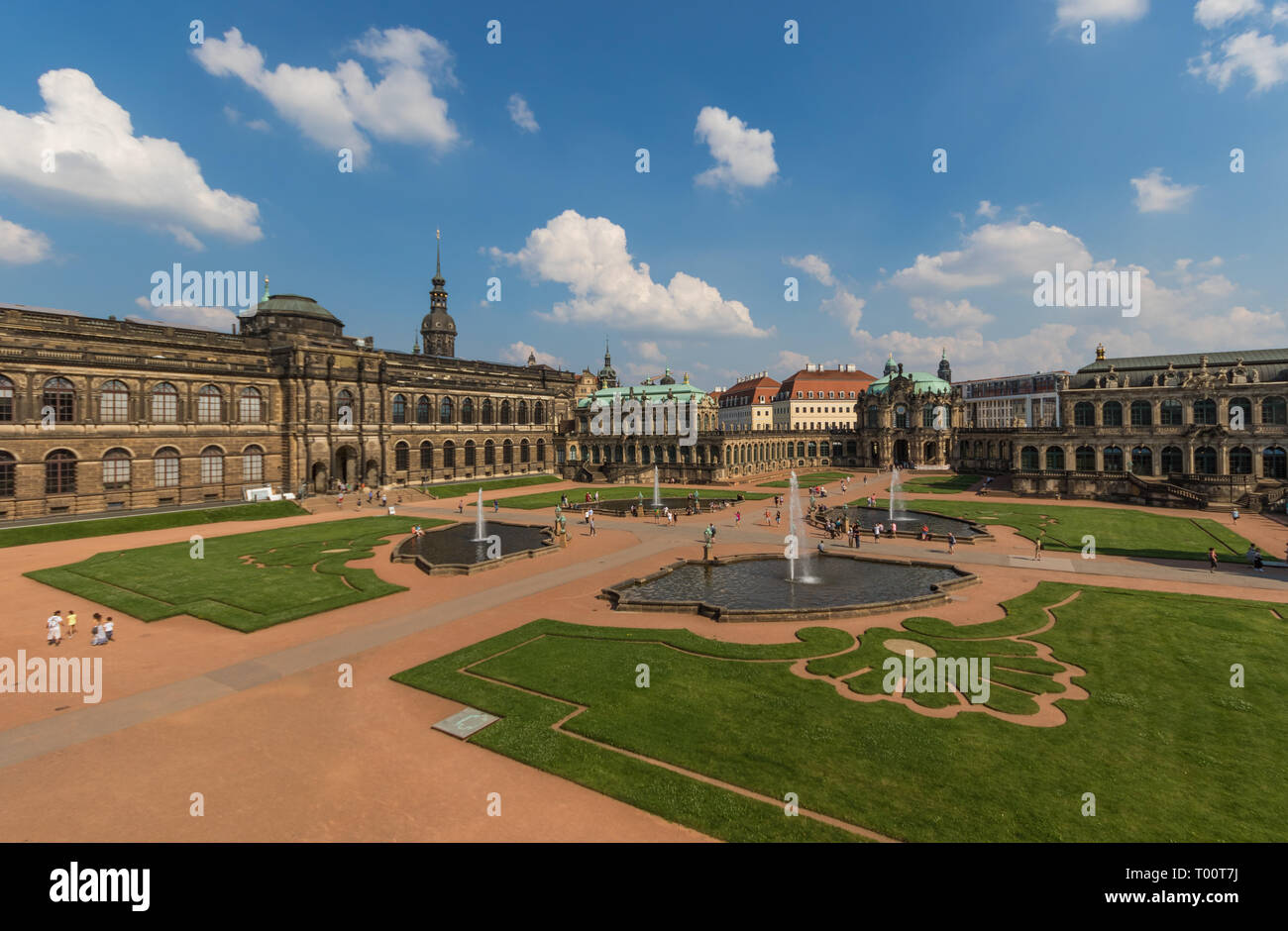 Dresden, Germany - heavily bombed cities during WWII, Dresden has be ...