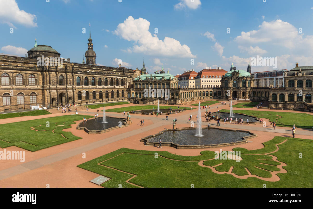 Dresden, Germany - heavily bombed cities during WWII, Dresden has be ...