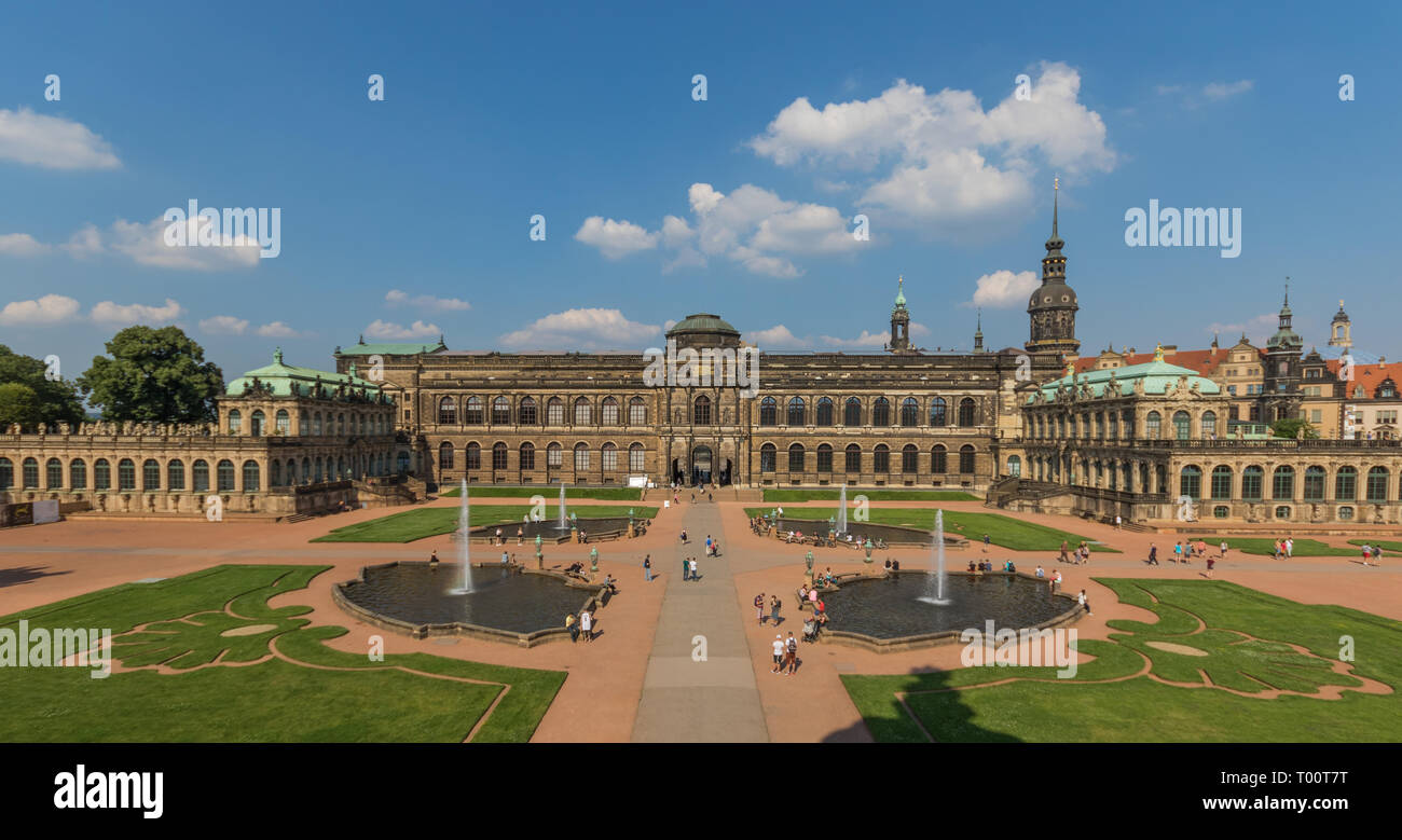 Dresden, Germany - heavily bombed cities during WWII, Dresden has be ...