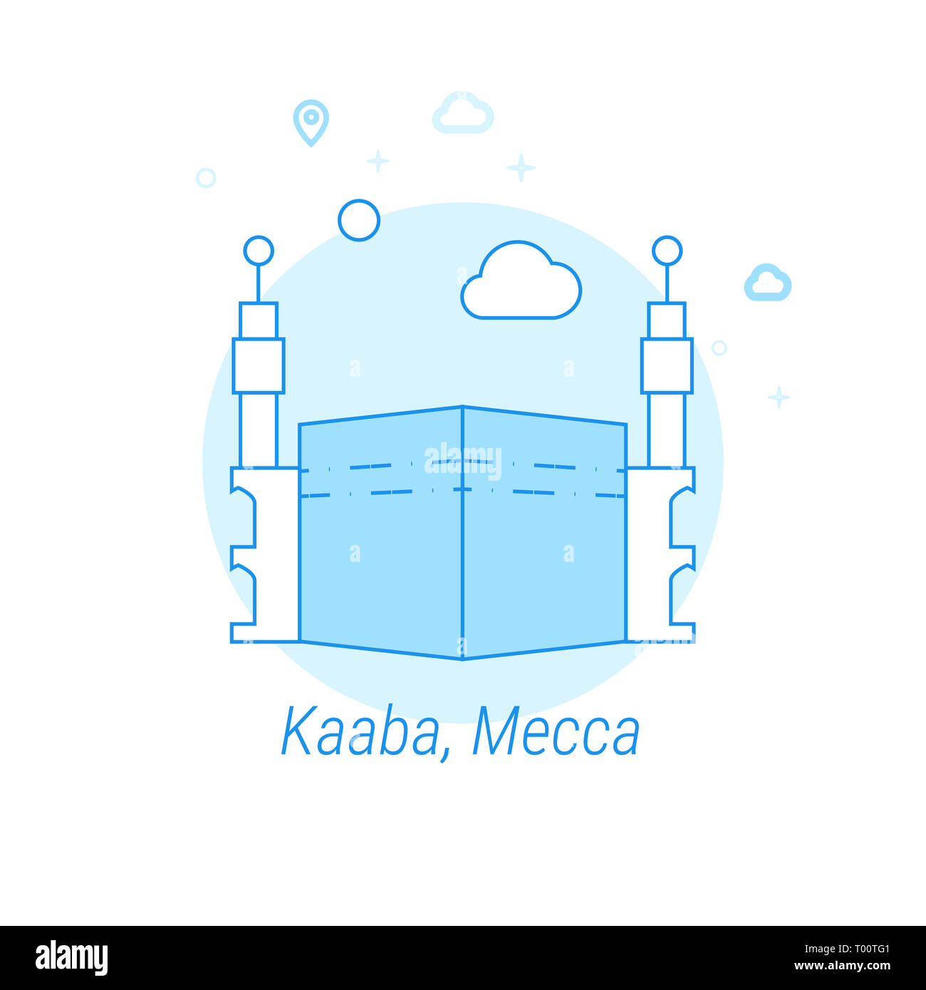Kaaba Cut Out Stock Images & Pictures - Alamy