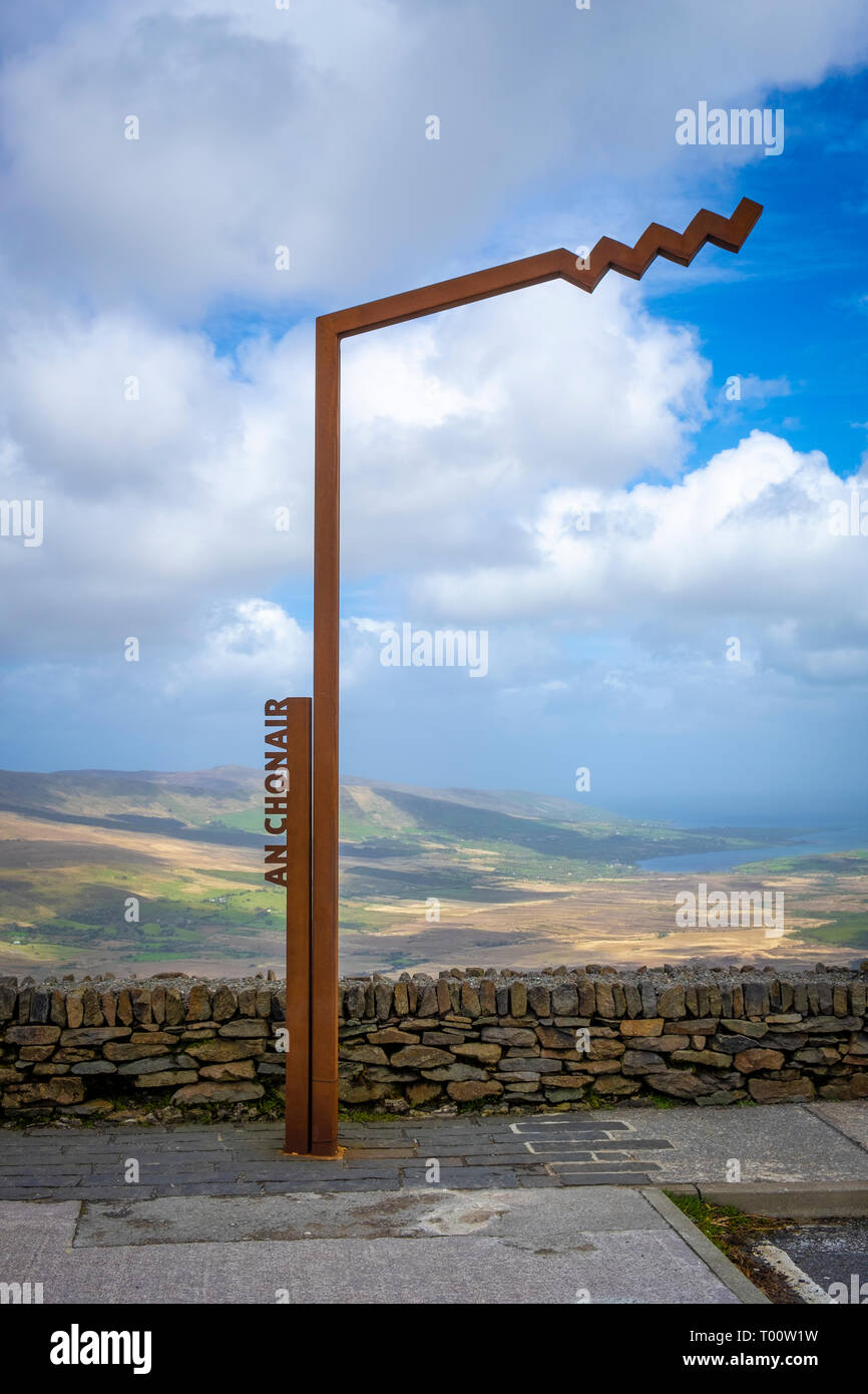 Drive over O Connor Pass, Dingle Stock Photo - Alamy