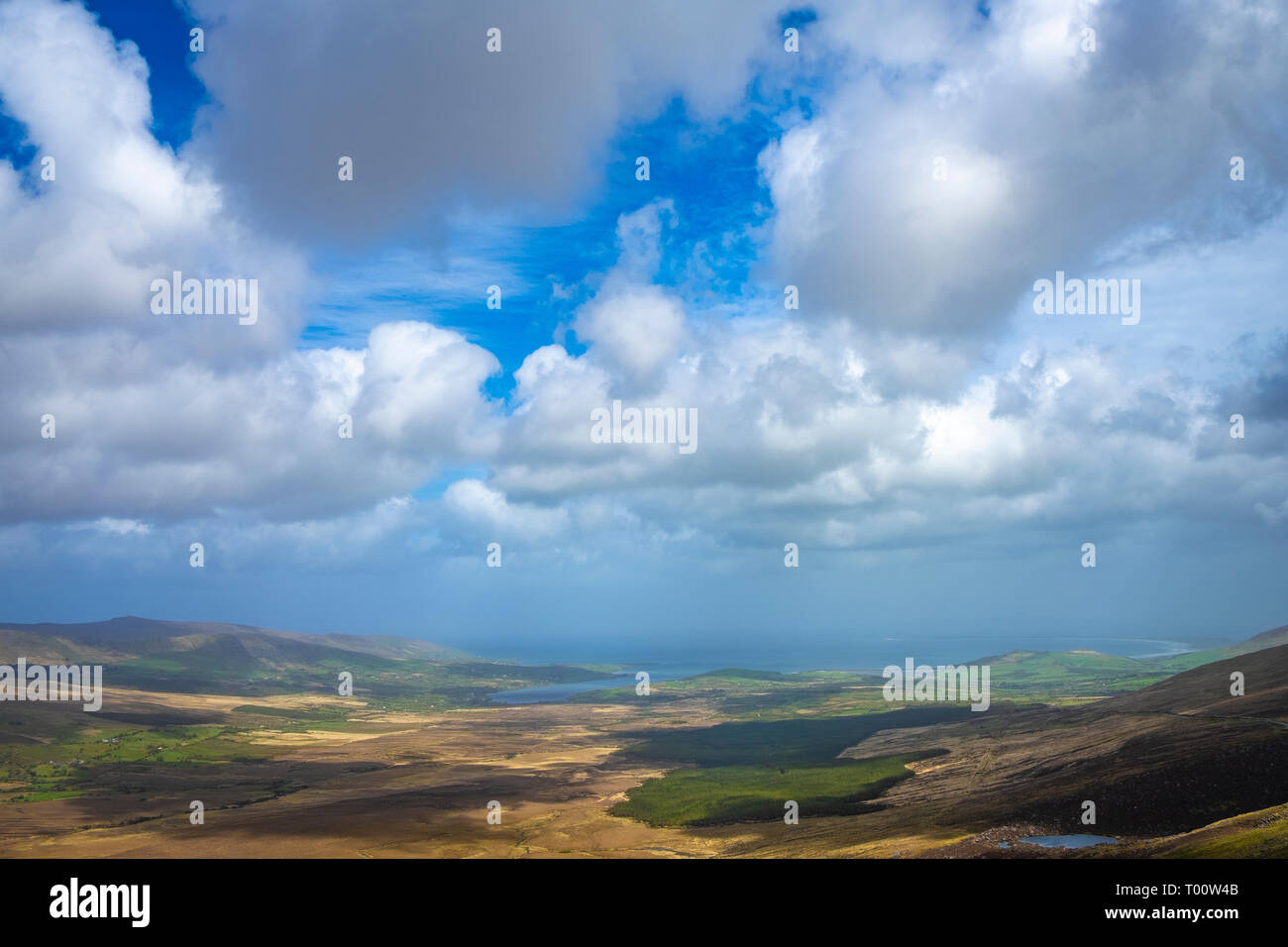 Drive over O Connor Pass, Dingle Stock Photo - Alamy