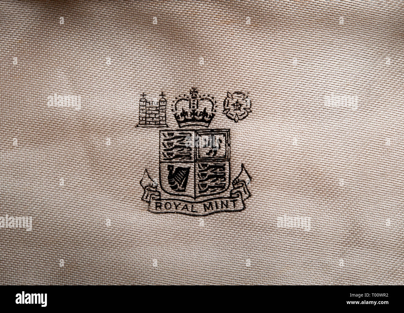Royal Mint crest Stock Photo - Alamy