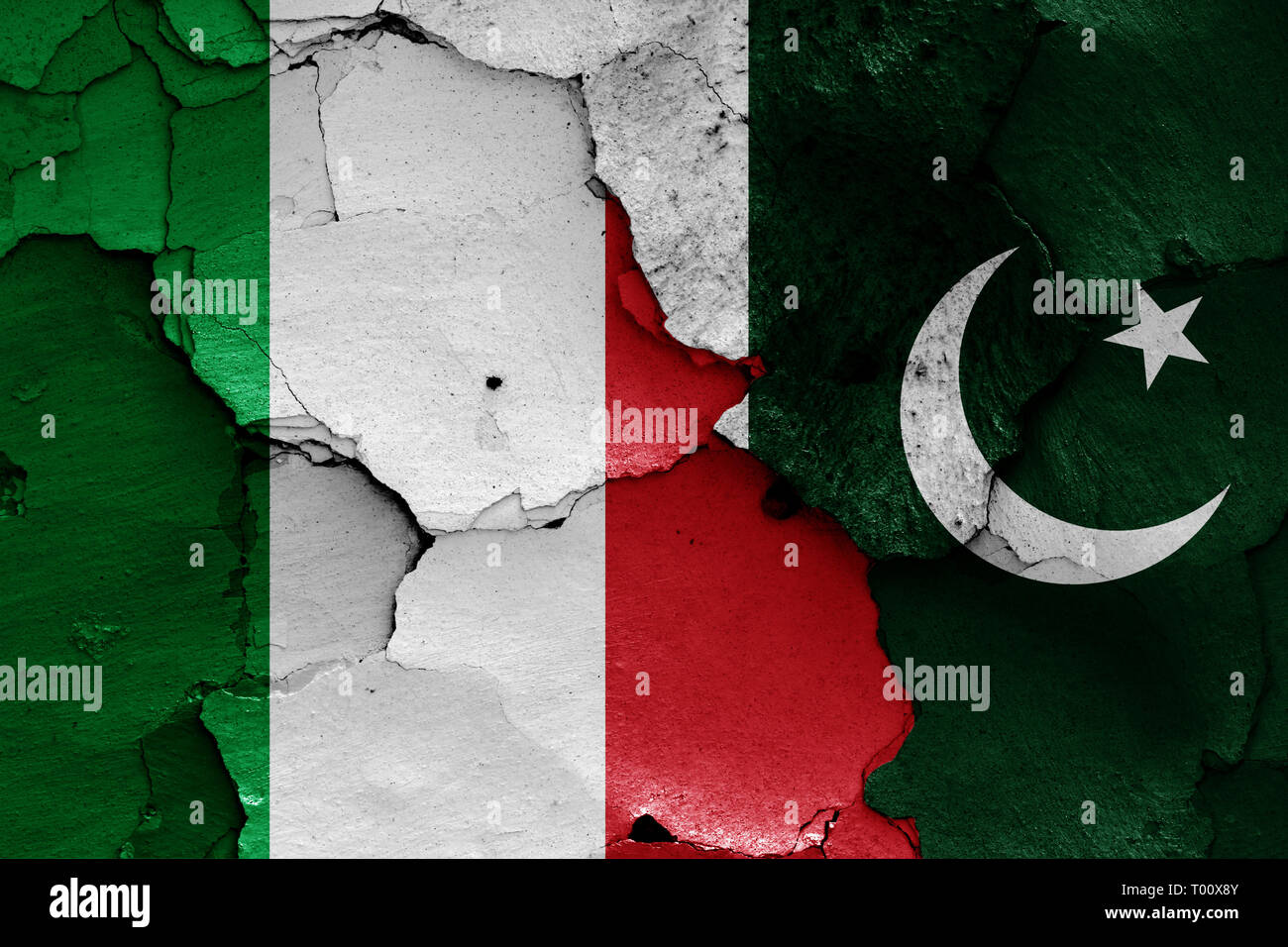 Pakistan italy flag hi-res stock photography and images - Alamy