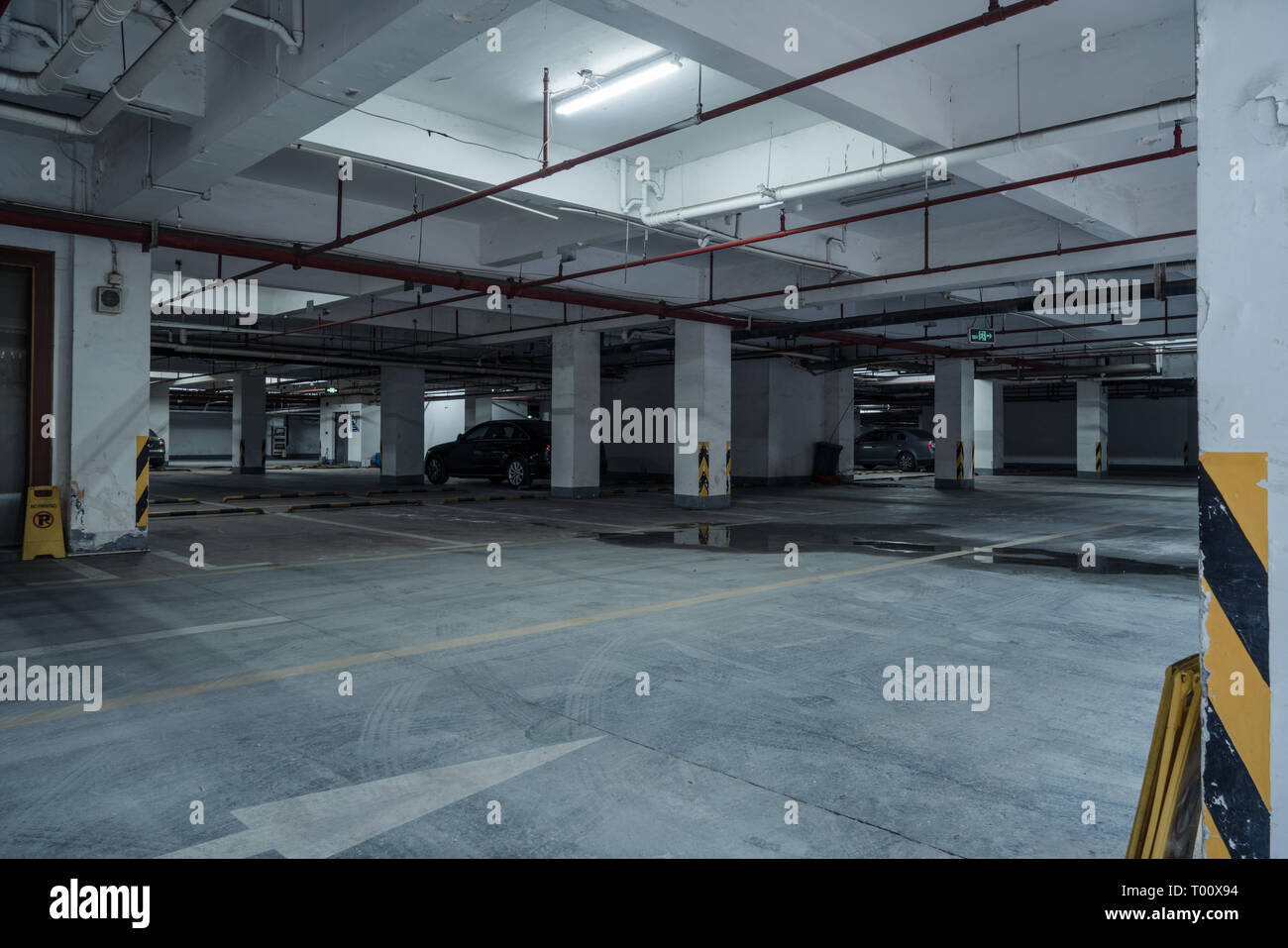 Basement Parking Section