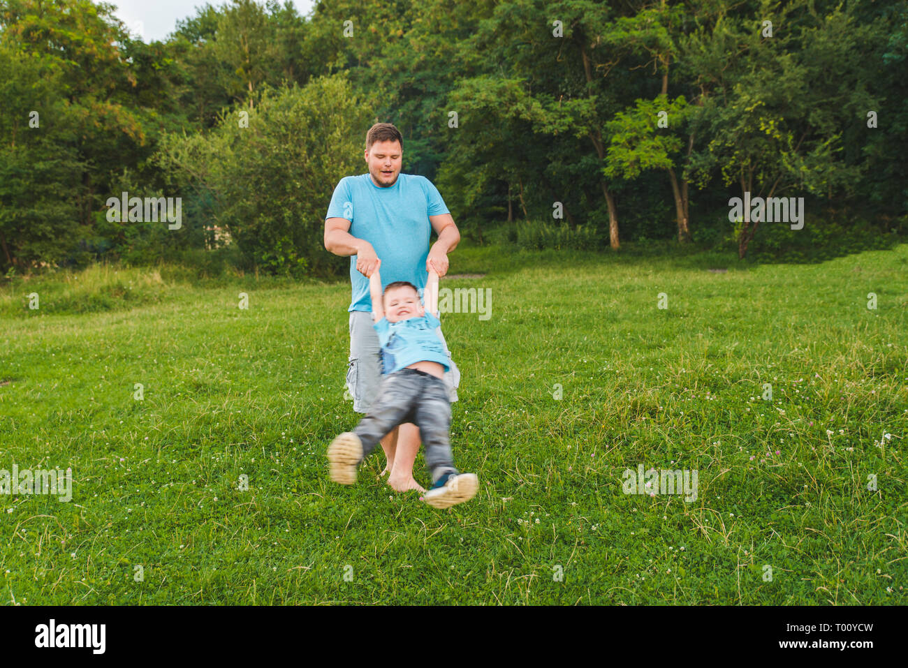 Boy Spinning Around High Resolution Stock Photography and Images - Alamy