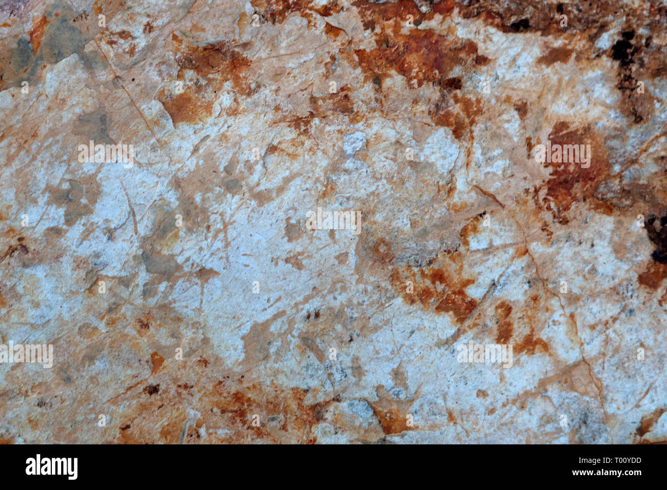 Orange and blue rusty surface for wallpaper Stock Photo - Alamy