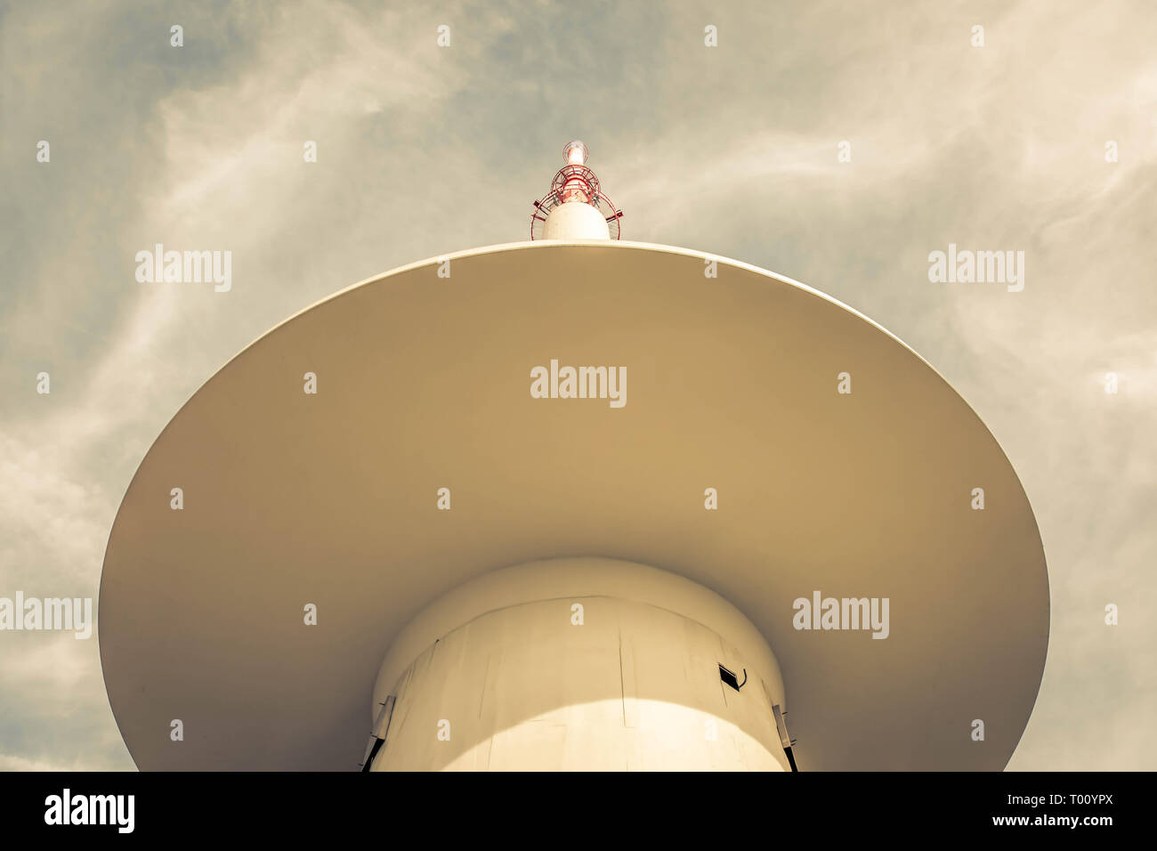 View to the top of the tower Stock Photo - Alamy