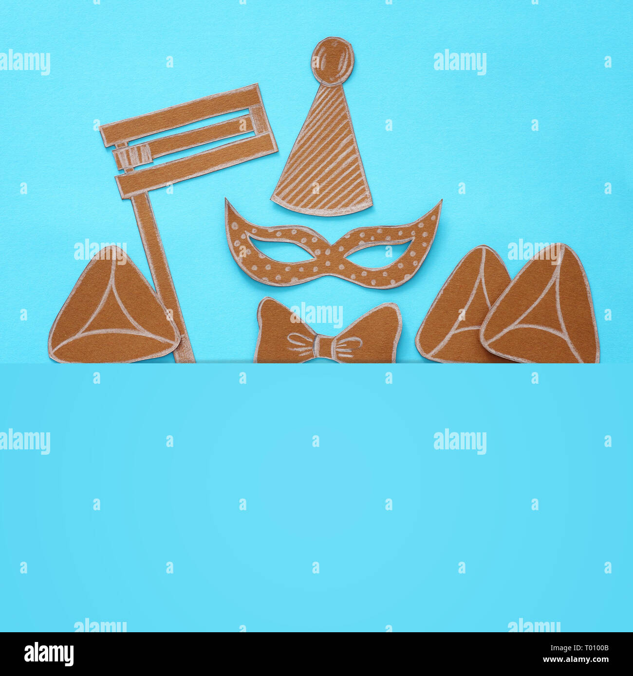 Purim celebration concept (jewish carnival holiday). Traditional ...