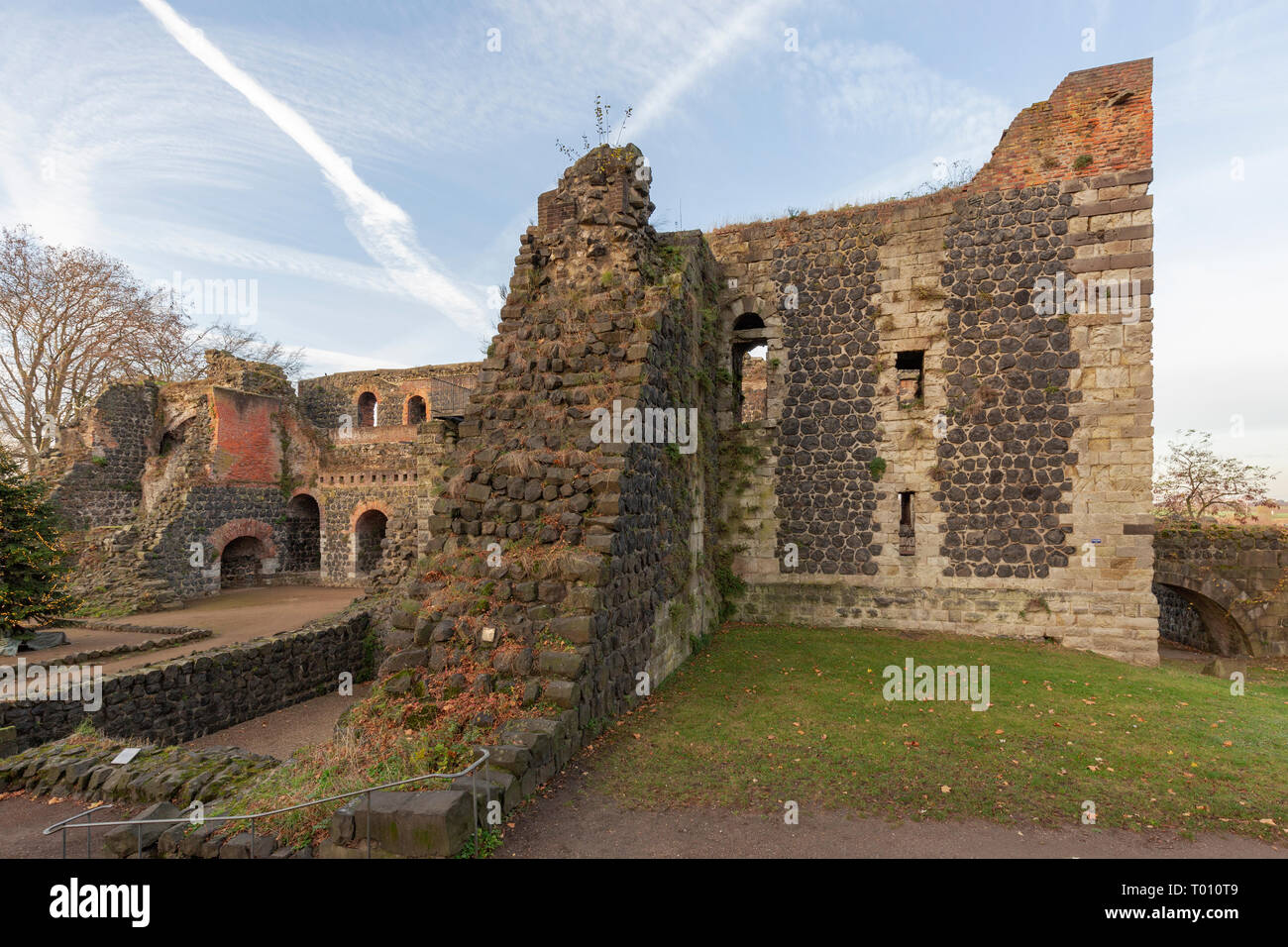Historic fortress in kaiserswerth in dusseldorf hi-res stock ...