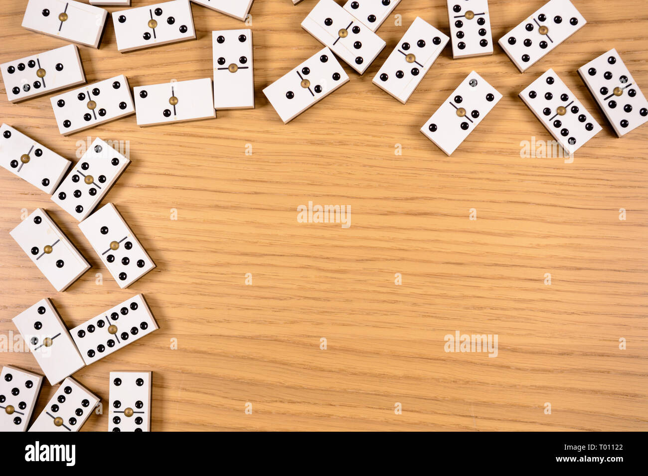 Domino Game Pieces Stock Photos & Domino Game Pieces Stock Images - Alamy