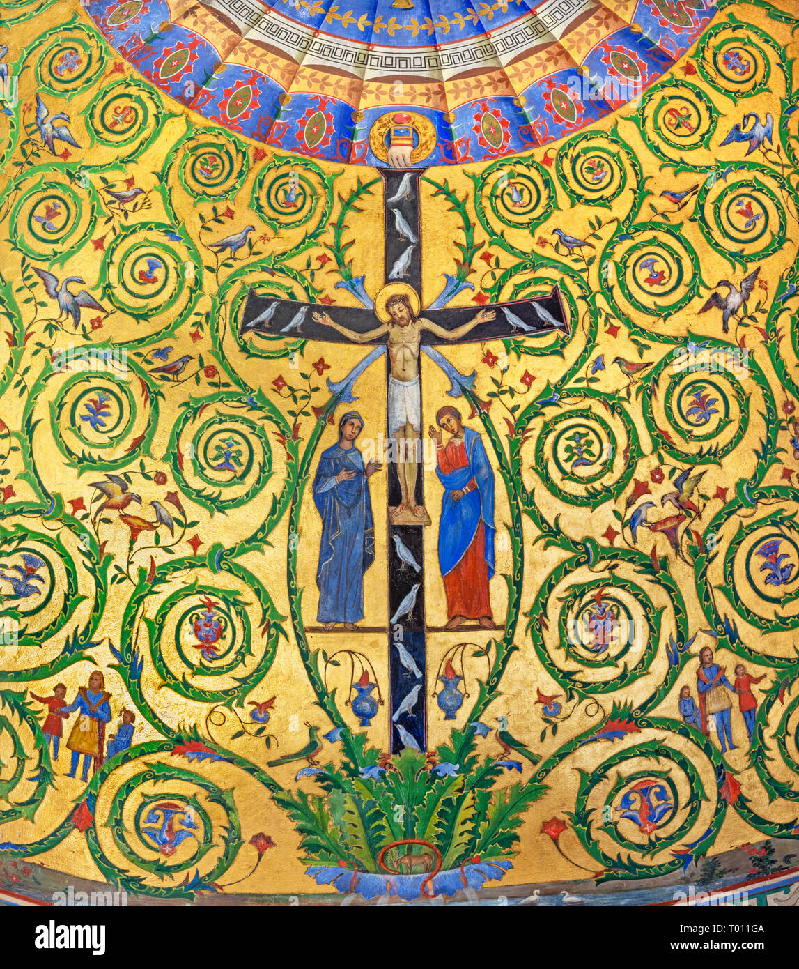 Mary jesus cross crucifixion hi-res stock photography and images - Alamy