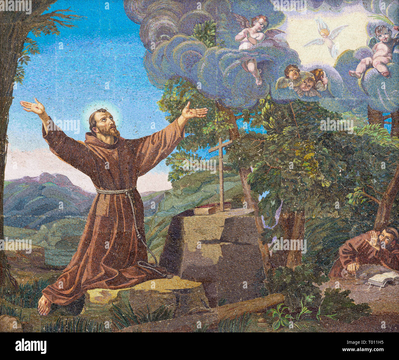 Stigmatisation of saint francis of assisi hi-res stock photography and ...