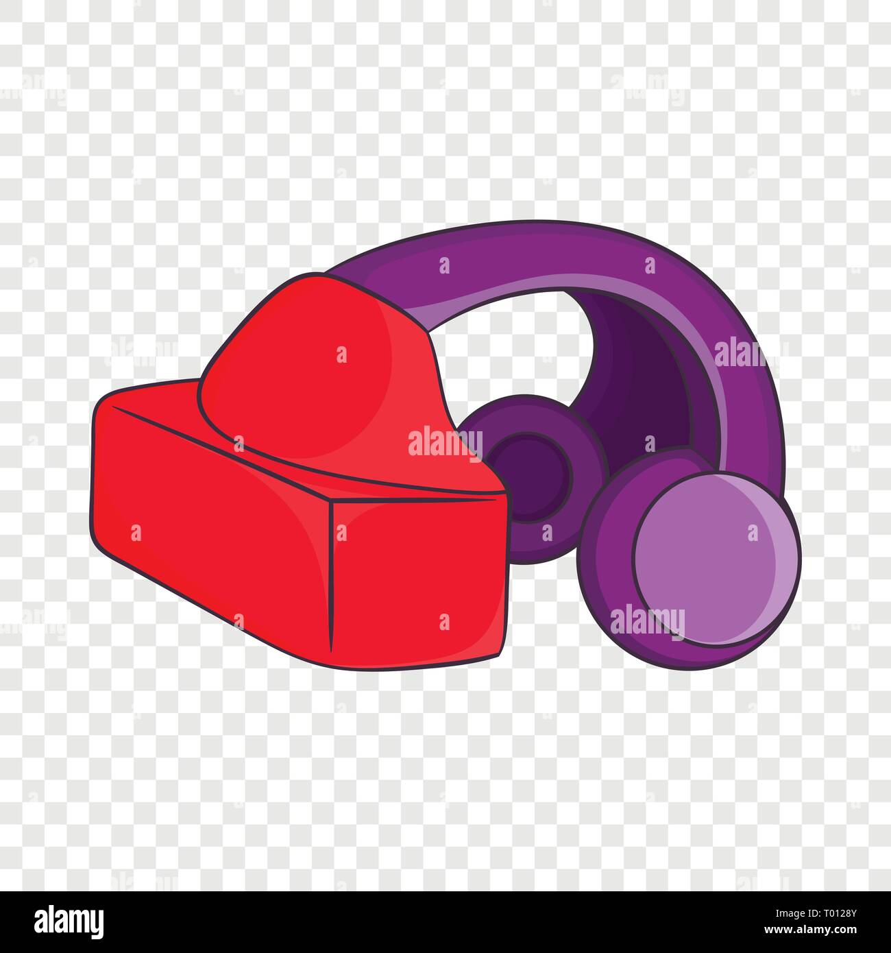 VR headset icon in cartoon style Stock Vector Image & Art - Alamy