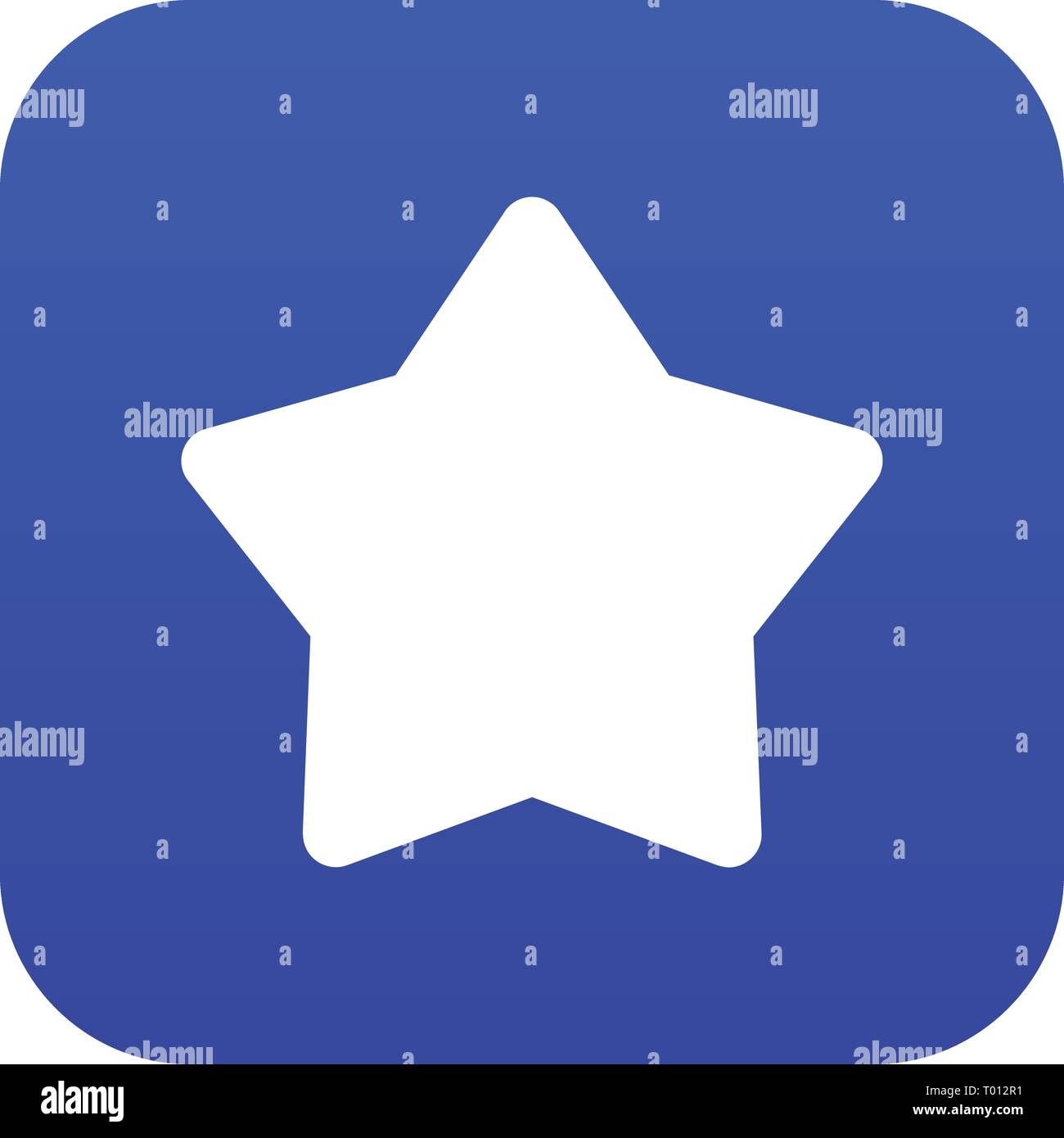 Star icon digital blue Stock Vector Image & Art - Alamy