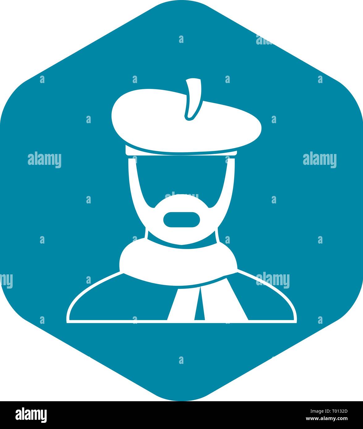 Artist icon, simple style Stock Vector Image & Art - Alamy