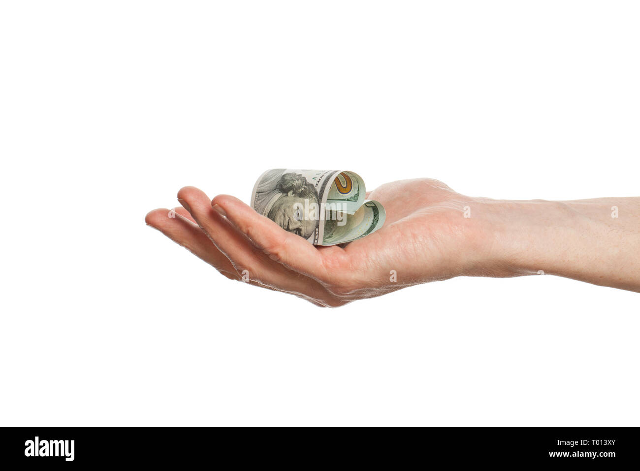 Hand dollar note hi-res stock photography and images - Alamy