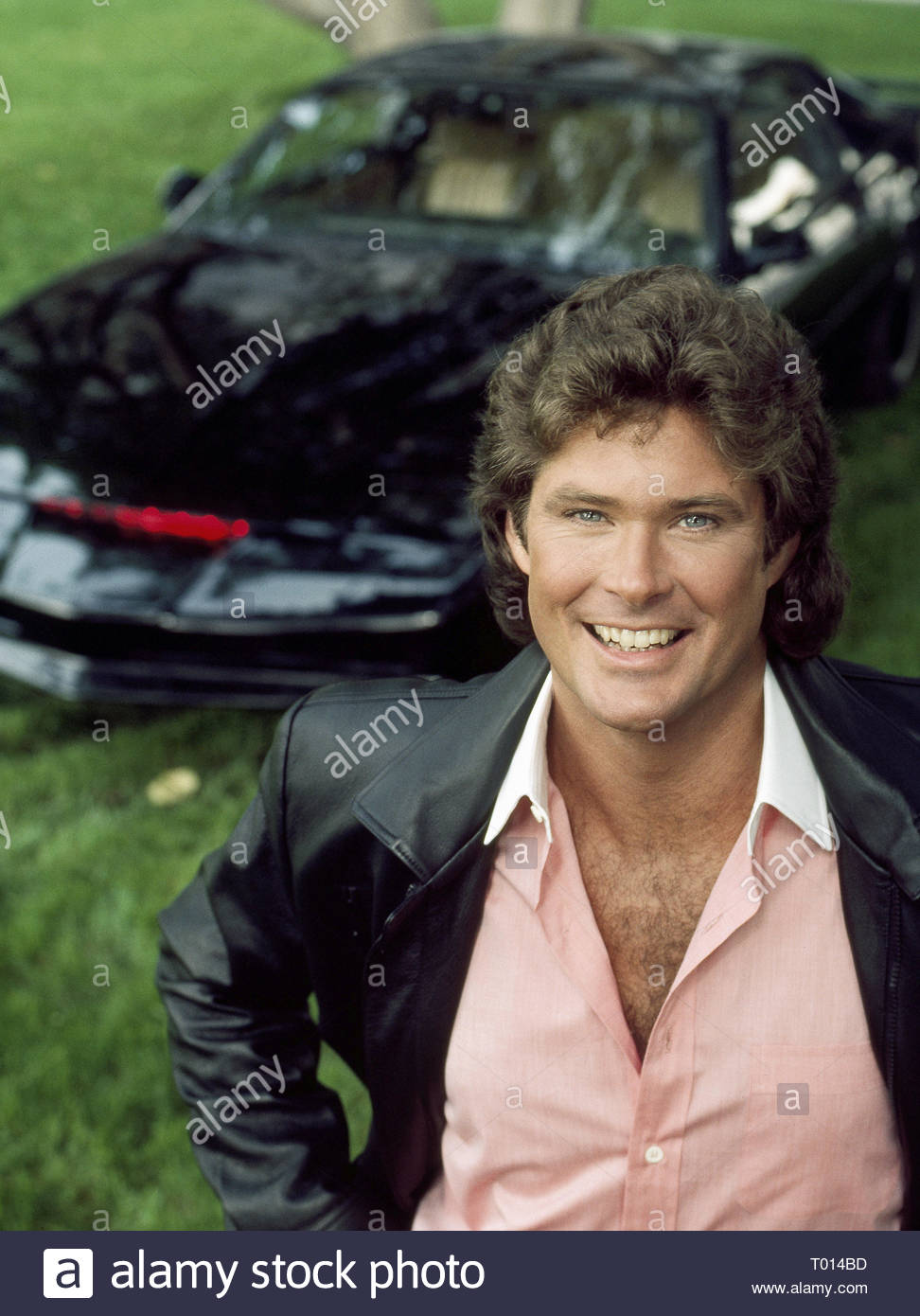 David Hasselhoff As Michael Knight High Resolution Stock Photography ...