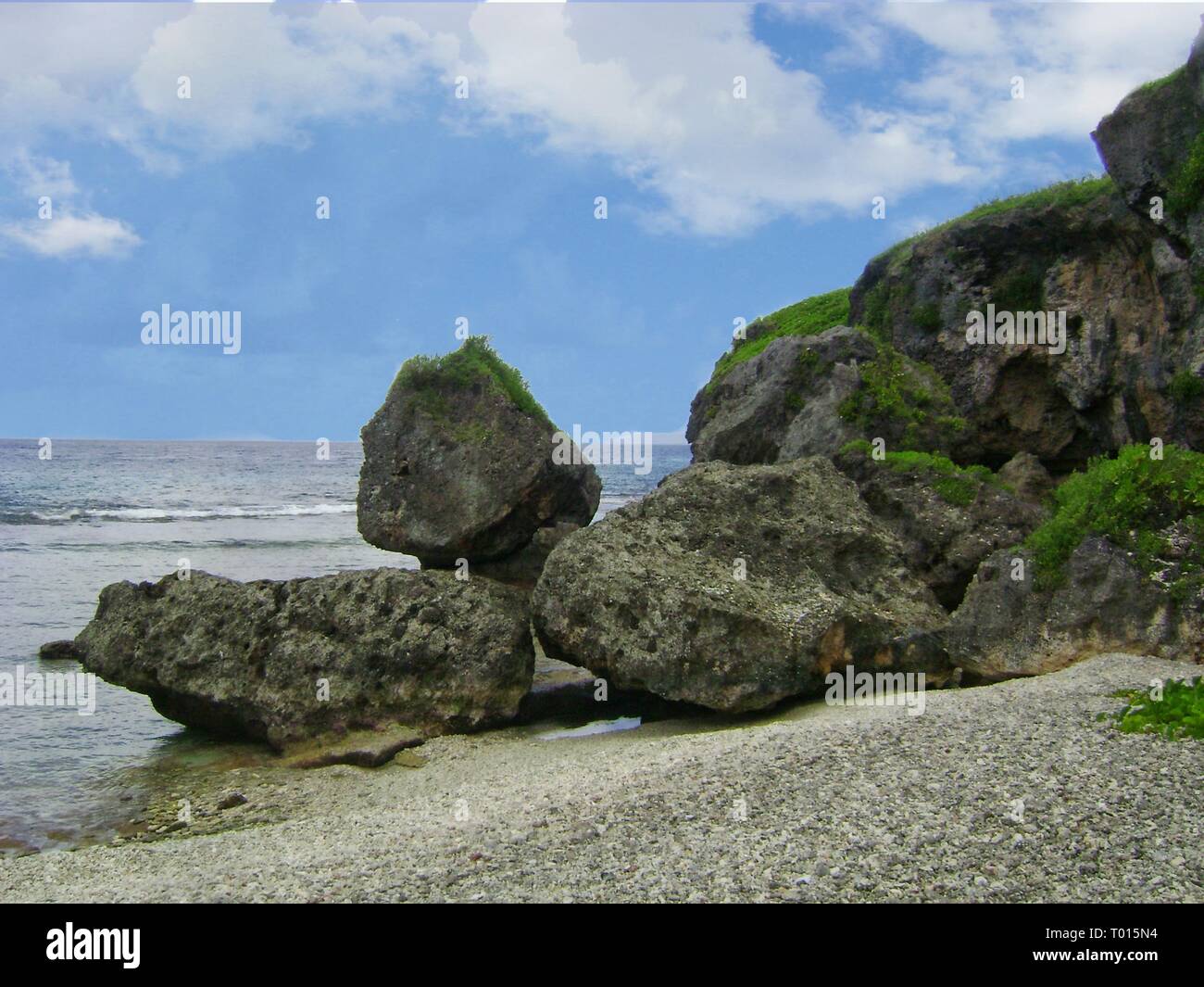 Ladder Beach In Saipan High Resolution Stock Photography and Images - Alamy