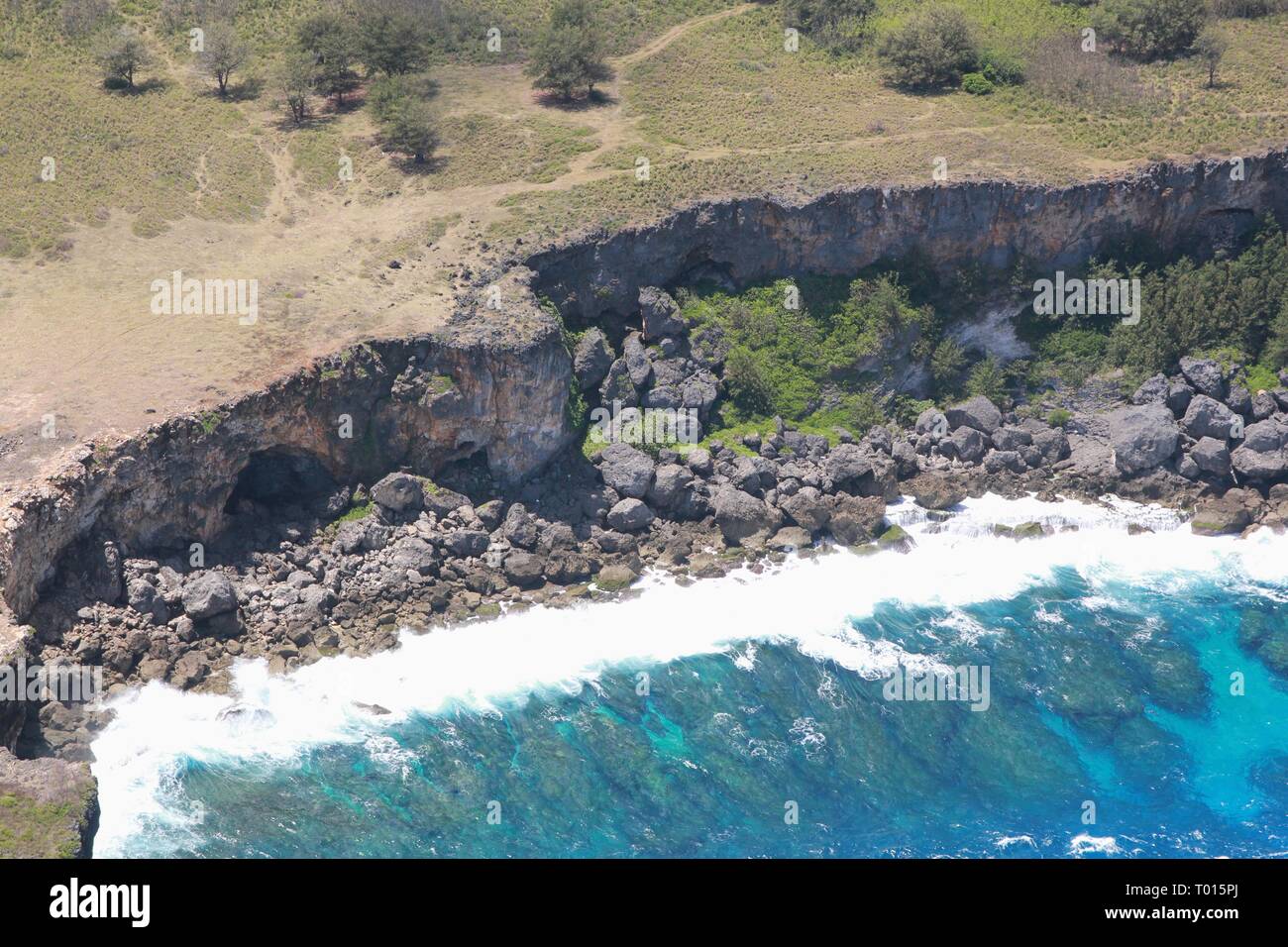 Amazing views of the steep drops and coastal view of the northern part ...
